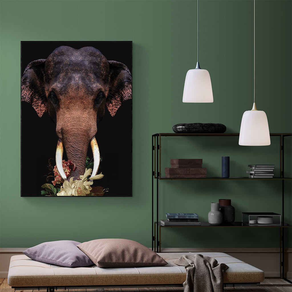 Asian Elephant - Poster - Artistic Lab