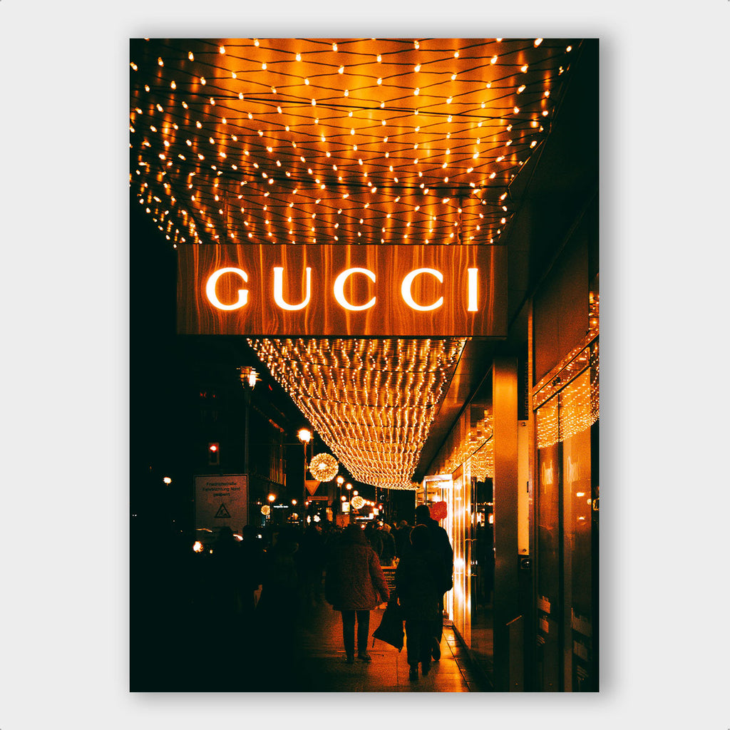 Gucci Lights - Poster - Artistic Lab